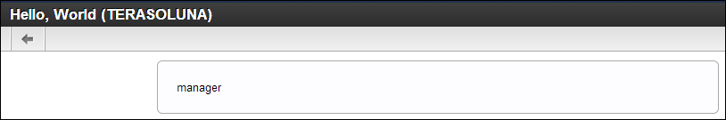 基本（ intra-mart Accel Platform上的第一个编程）— TERASOLUNA Server Framework for ...